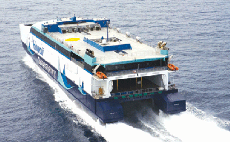 Bankrupt Hawaii Superferry catamarans put up for sale :: Lloyd's List