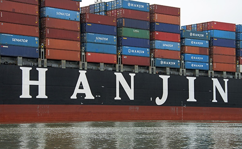 Hanjin Shipping Containers
