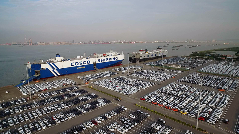 Cosco enters shipping venture with SAIC Motor :: Lloyd's List