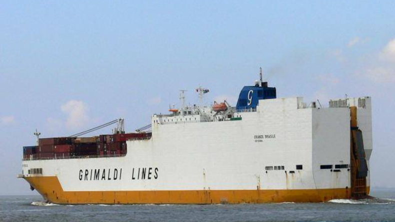 Grimaldi’s Grande Brasile evacuated in Dover Strait after second fire ...
