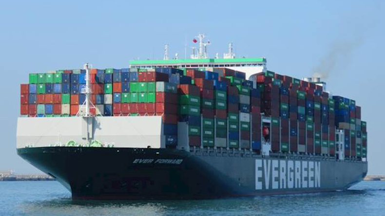 Evergreen vessel runs aground in US a year after Suez blockage :: Lloyd ...