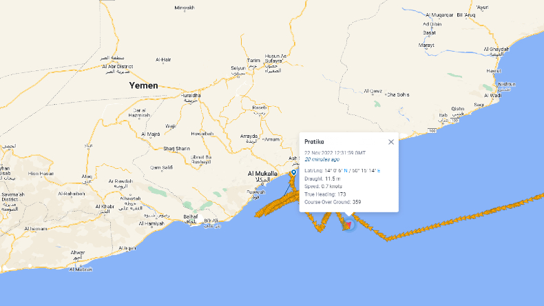 Drone attack targets VLCC tanker at Yemen terminal :: Lloyd's List