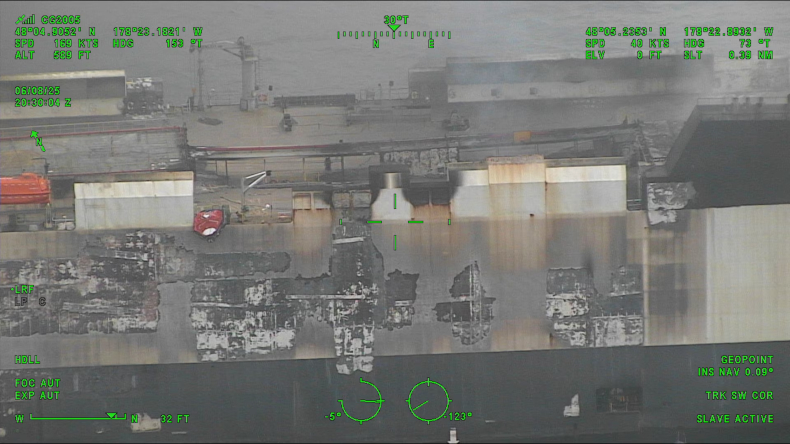 Second tug arrives at scene of stricken Morning Midas as fire appears ...