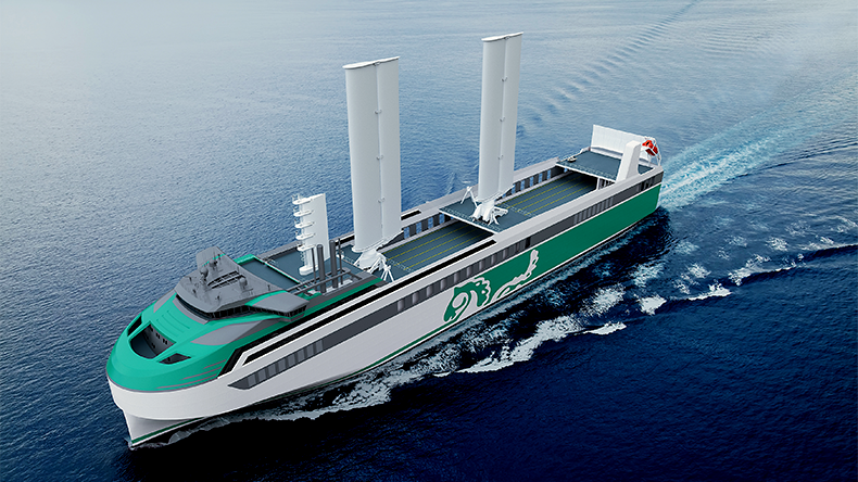 Advanced ro-ro cargoship design unveiled by Wallenius and Knud E Hansen ...