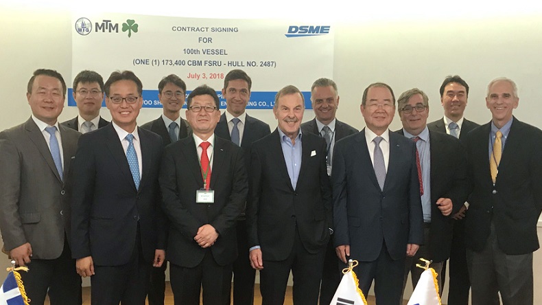 DSME secures 100th order from Angelicoussis :: Lloyd's List