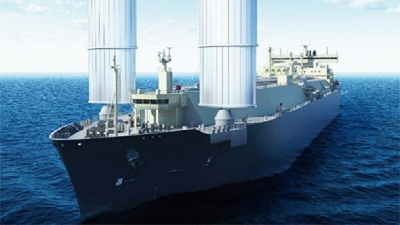MOL and Chevron collaborate on world’s first wind-assisted LNG carrier ...