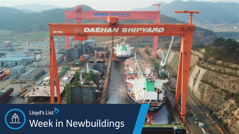 The week in newbuildings: Exmar confirms order for up to eight suezmax ...